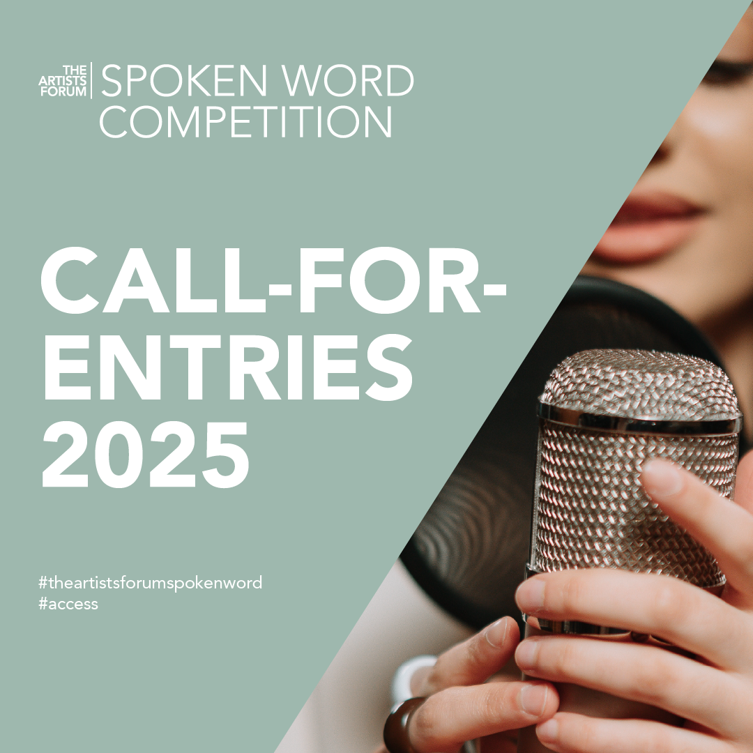 THE ARTISTS FORUM » Spoken Word Competition 2025
